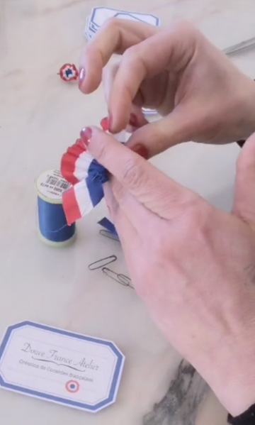 Cocarde tricolore de la Révolution française - Made in FRANCE – Douce ...