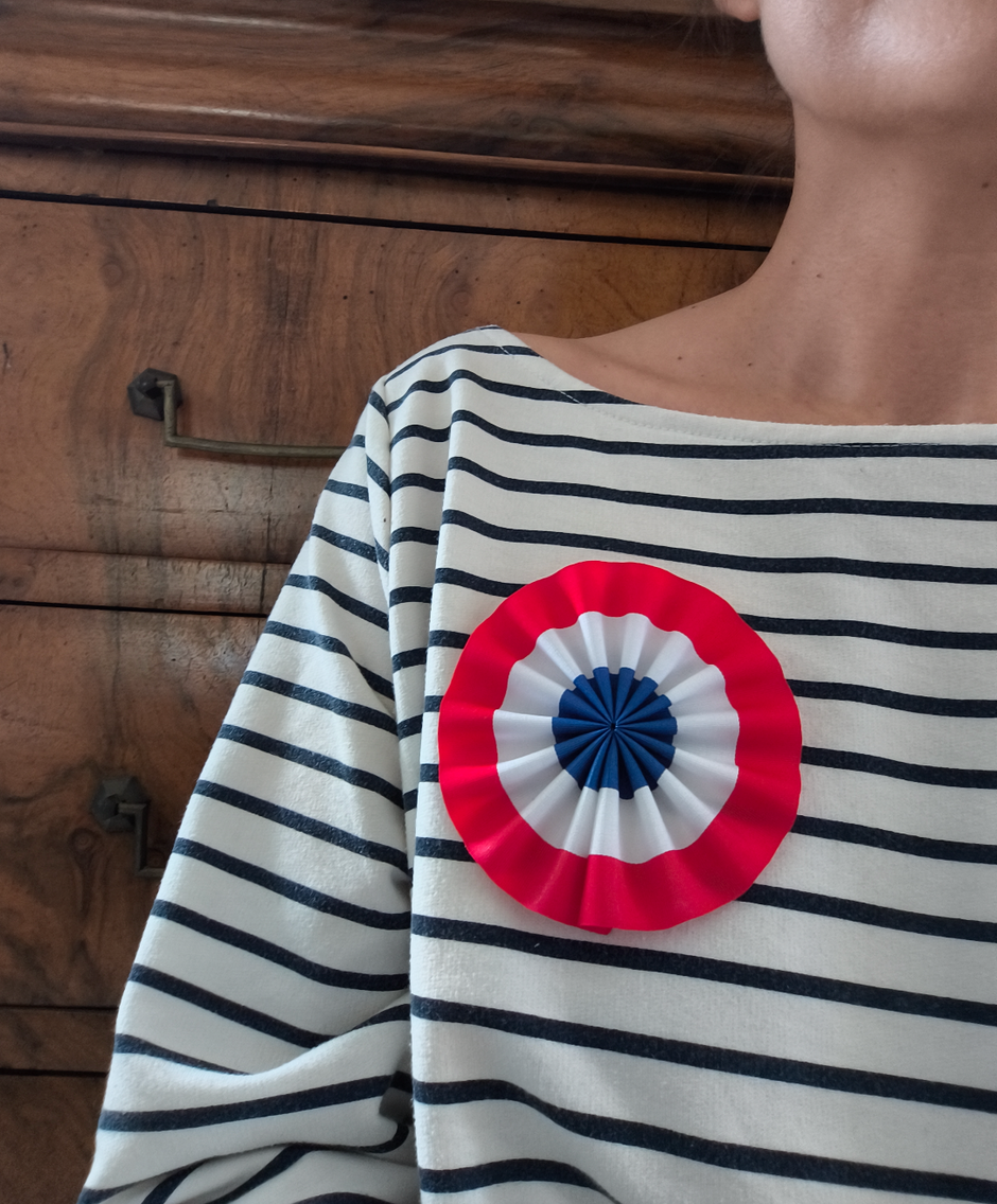 Cocarde tricolore de la Révolution française - Made in FRANCE – Douce ...